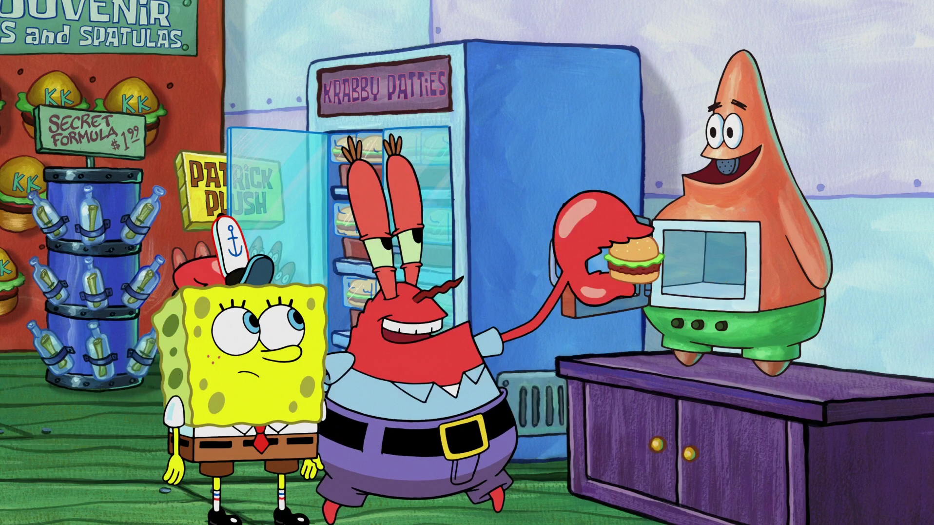 SpongeBuddy Mania - SpongeBob Episode - Goodbye, Krabby Patty?