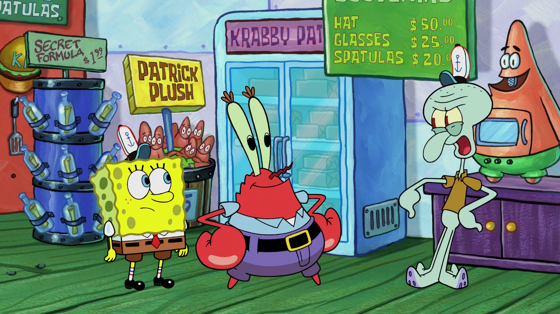 SpongeBuddy Mania - SpongeBob Episode - Goodbye, Krabby Patty?