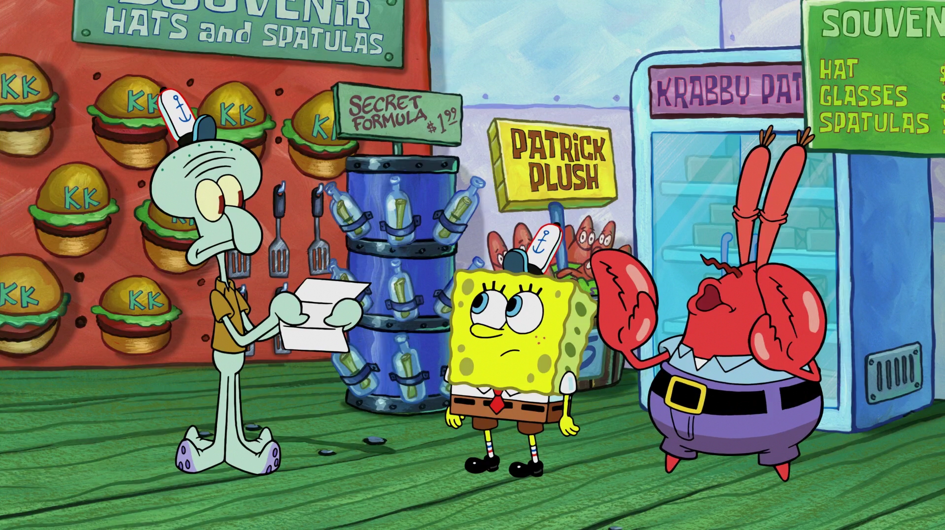 SpongeBuddy Mania - SpongeBob Episode - Goodbye, Krabby Patty?