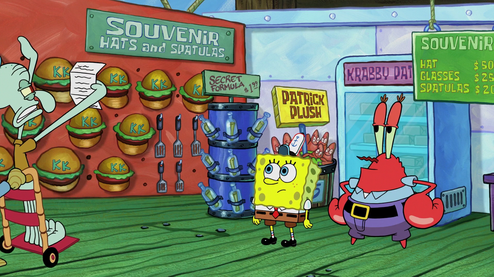 SpongeBuddy Mania - SpongeBob Episode - Goodbye, Krabby Patty?