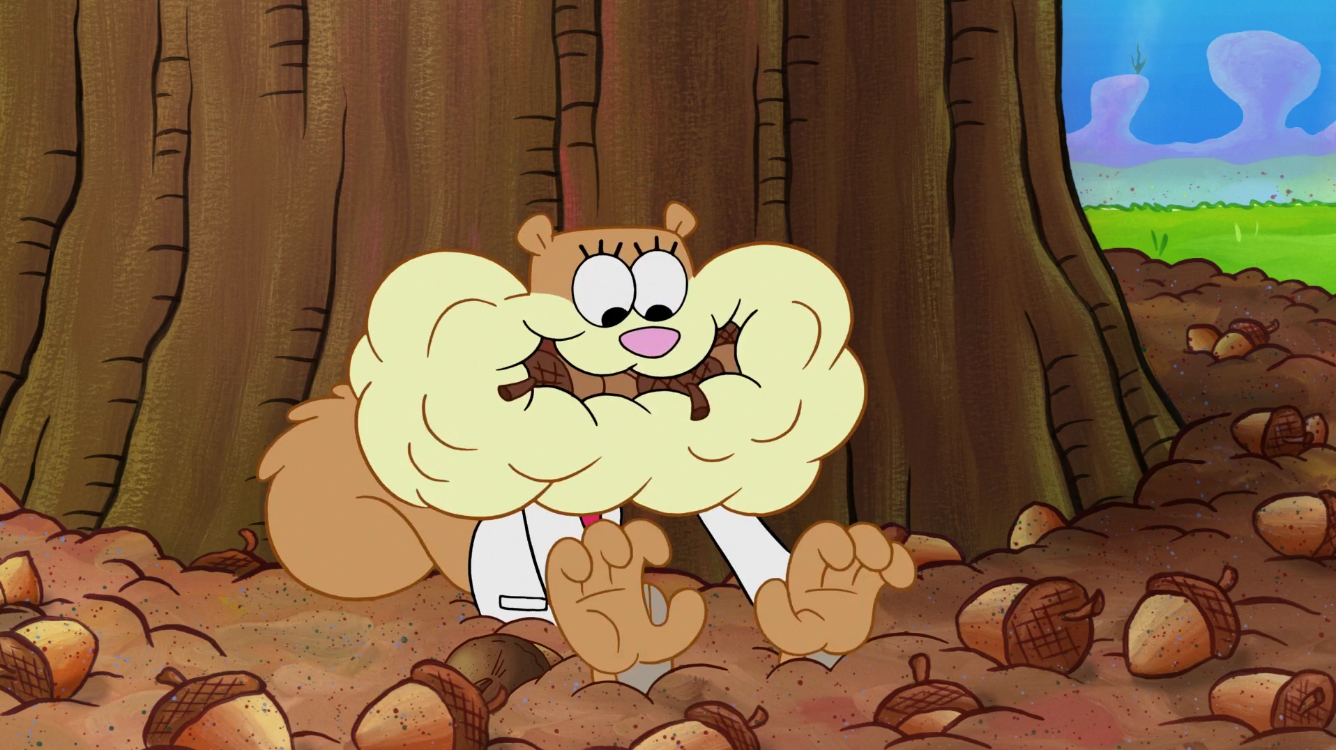 SpongeBuddy Mania - SpongeBob Episode - Sandy's Nutmare
