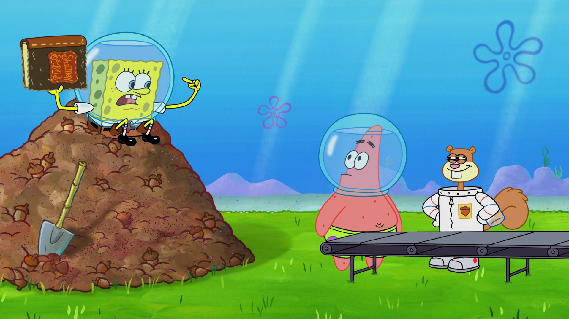 SpongeBuddy Mania - SpongeBob Episode - Sandy's Nutmare