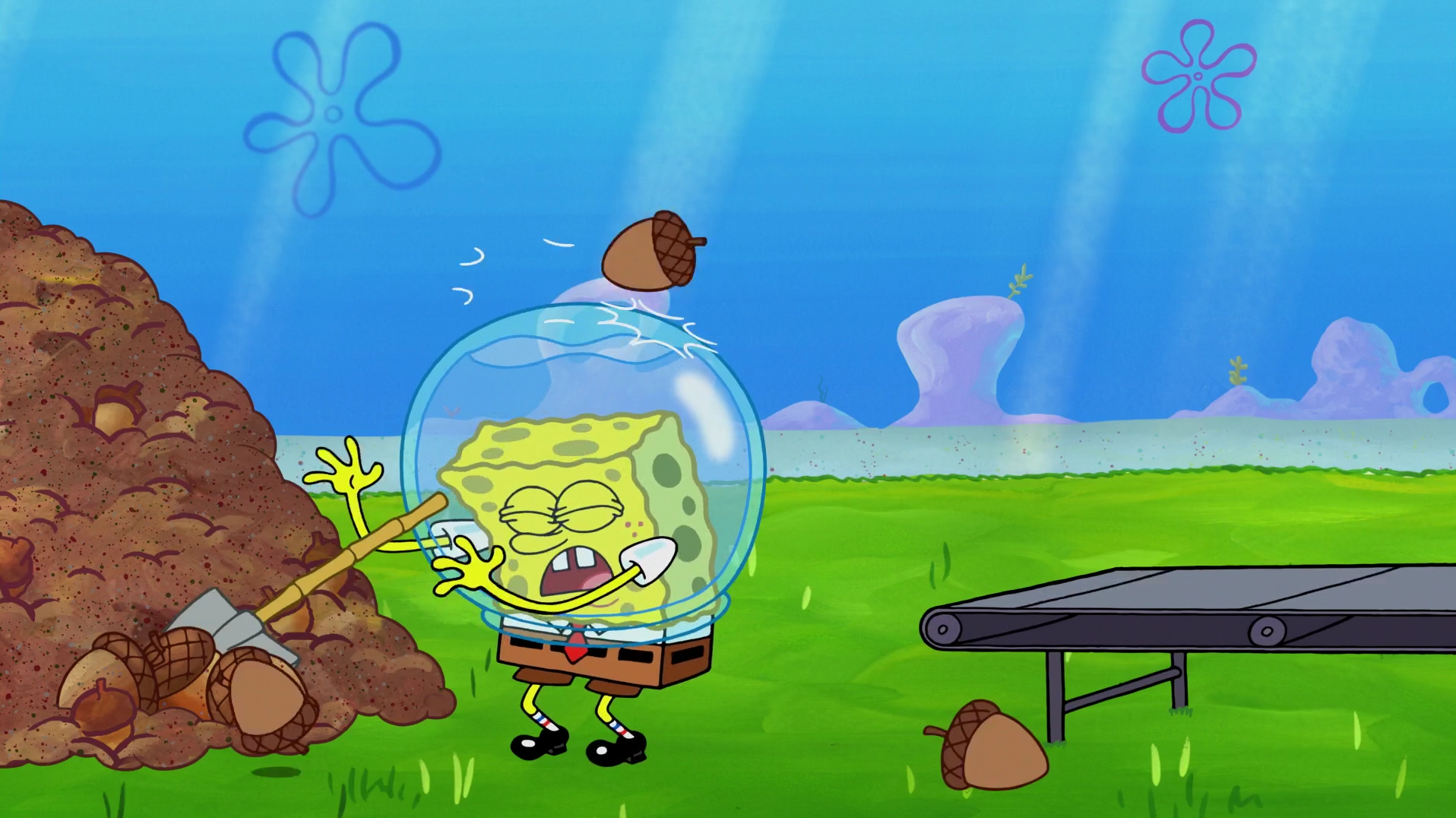 SpongeBuddy Mania - SpongeBob Episode - Sandy's Nutmare