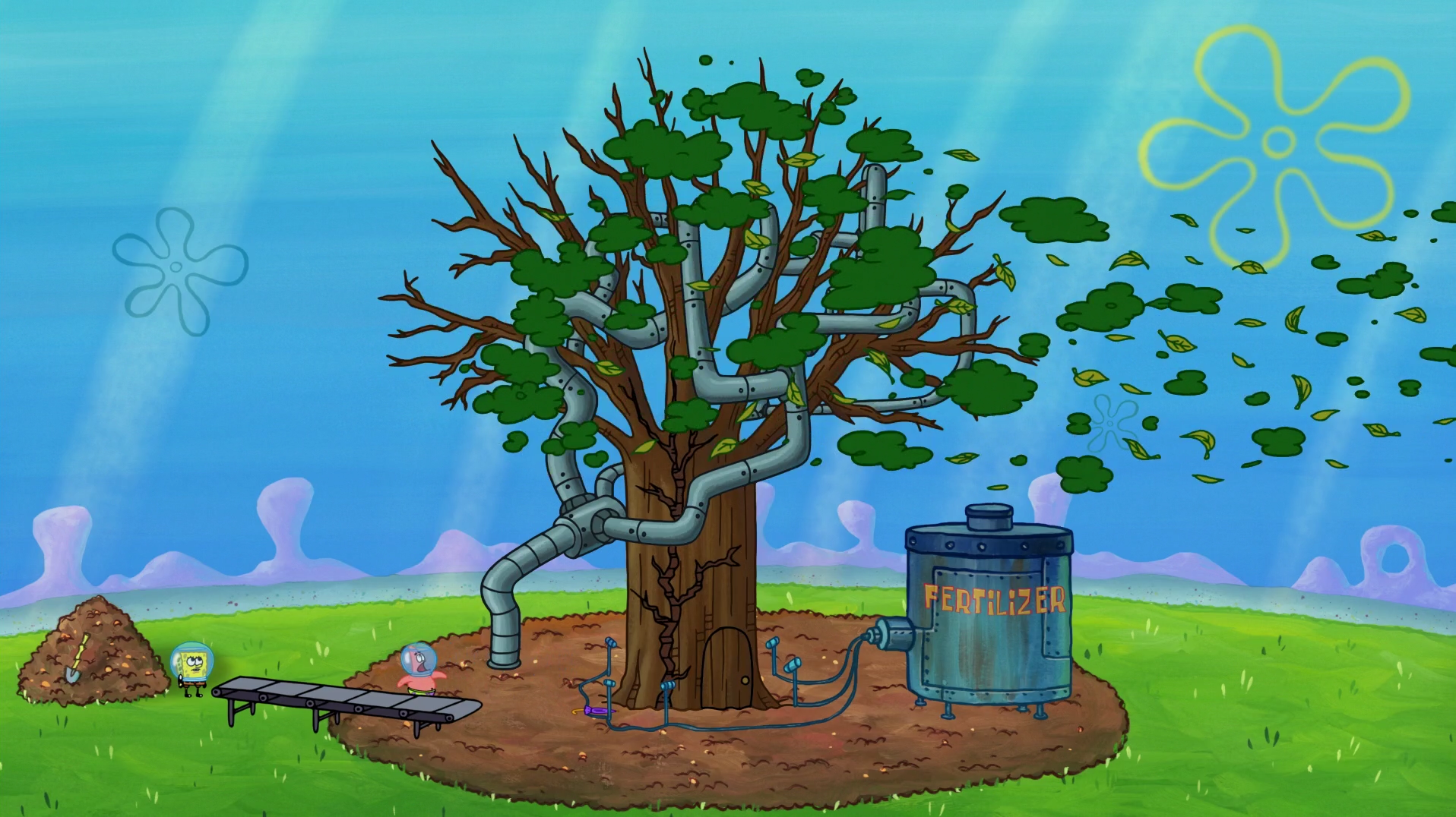 SpongeBuddy Mania - SpongeBob Episode - Sandy's Nutmare