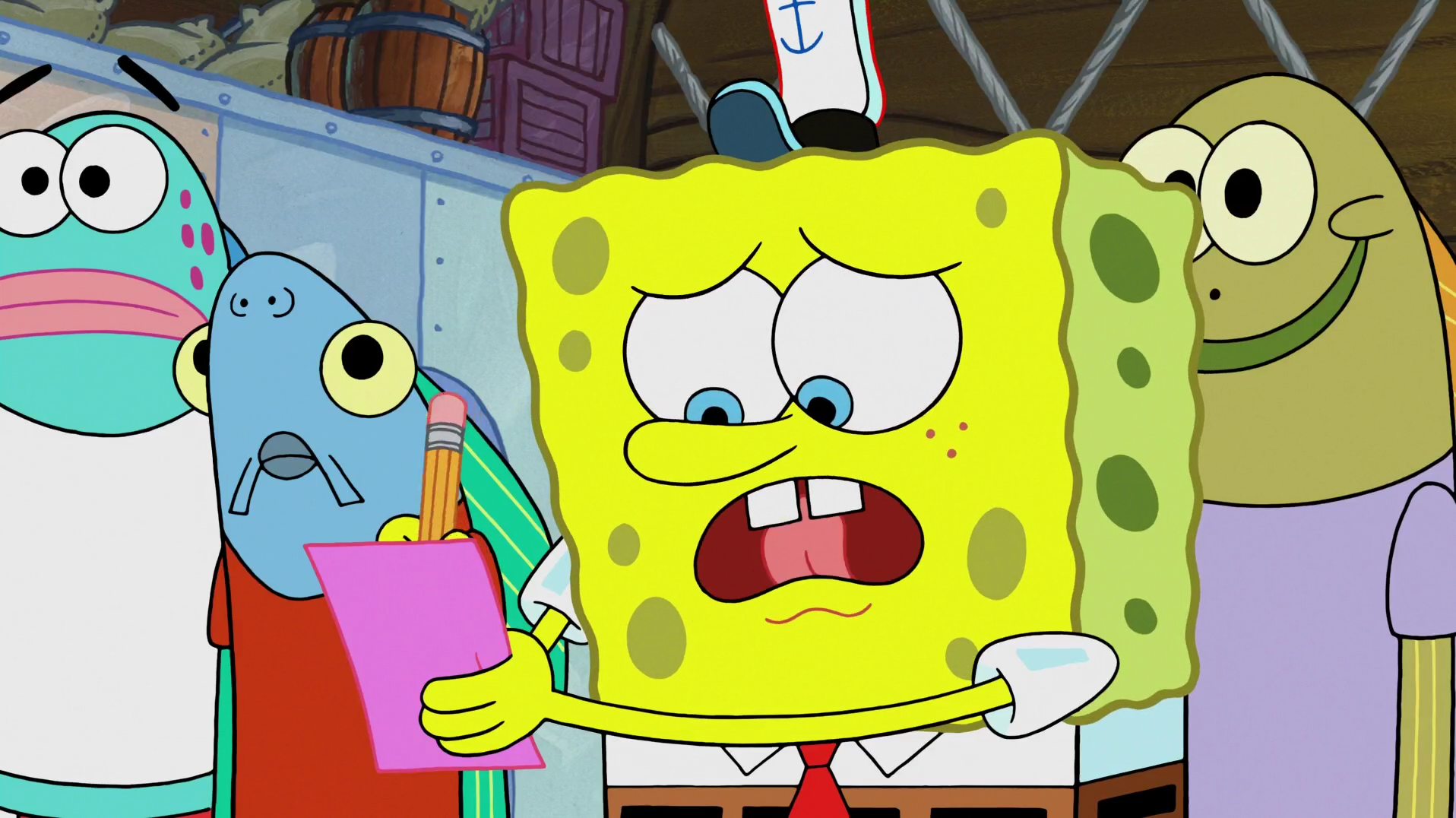 SpongeBuddy Mania - SpongeBob Episode - Bulletin Board