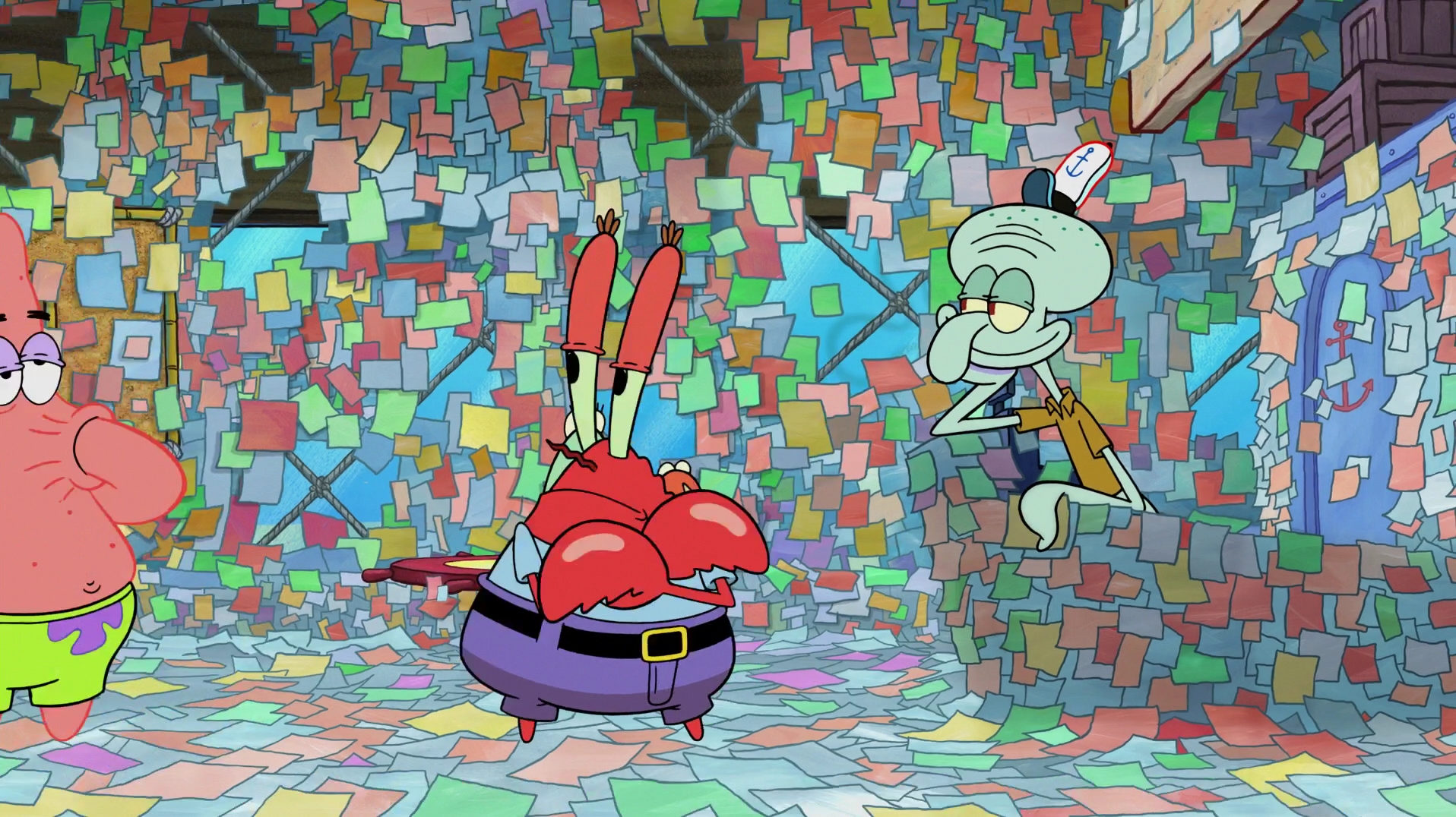 SpongeBuddy Mania - SpongeBob Episode - Bulletin Board