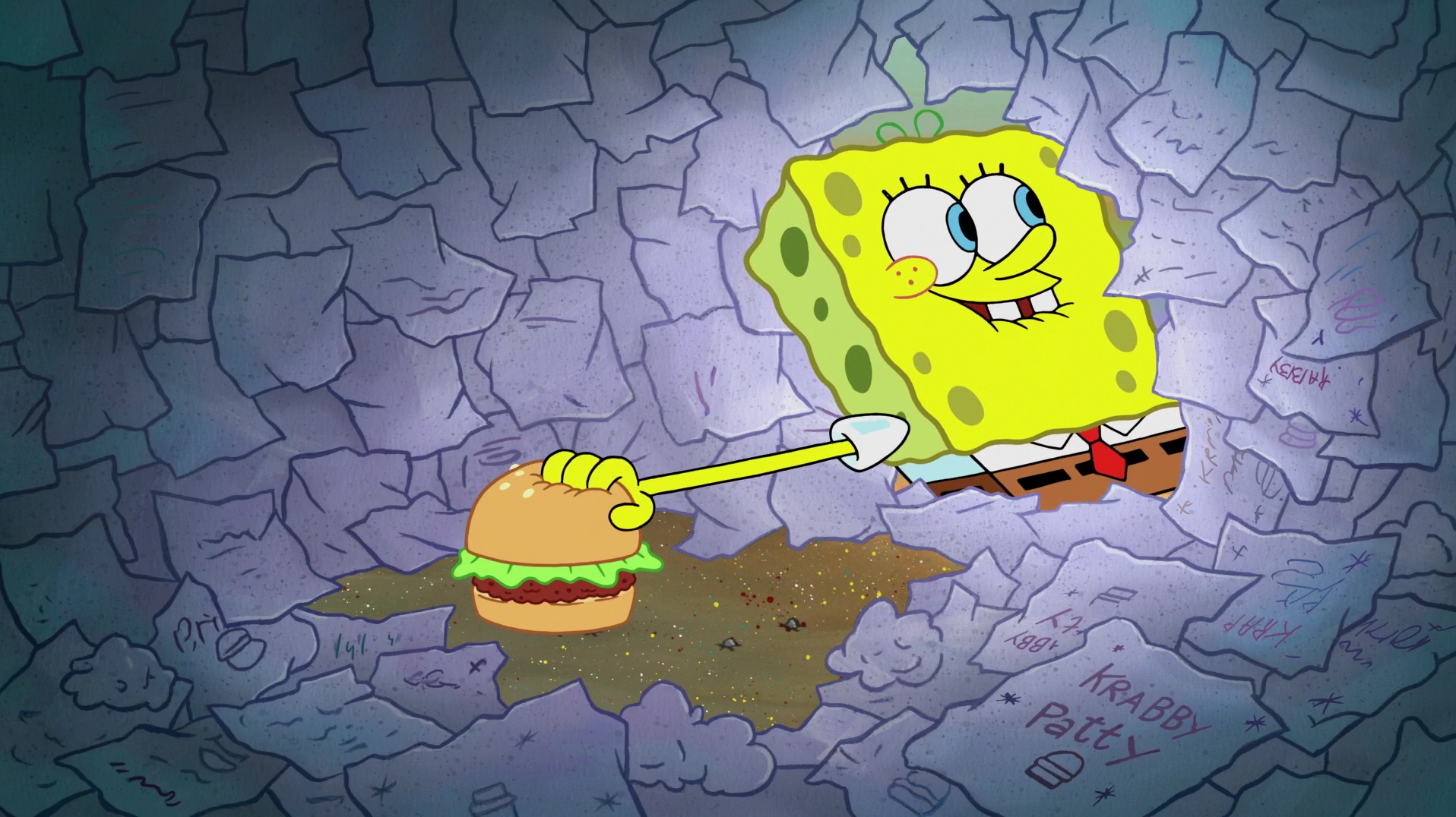 SpongeBuddy Mania - SpongeBob Episode - Food Con Castaways