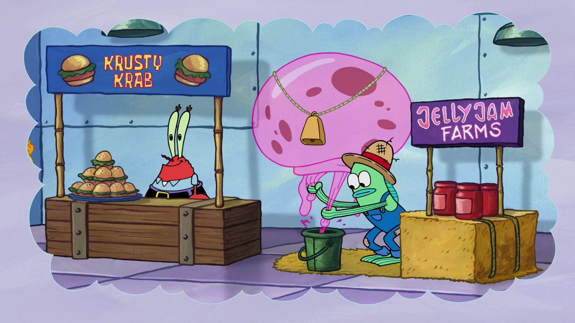 SpongeBuddy Mania - SpongeBob Episode - Food Con Castaways