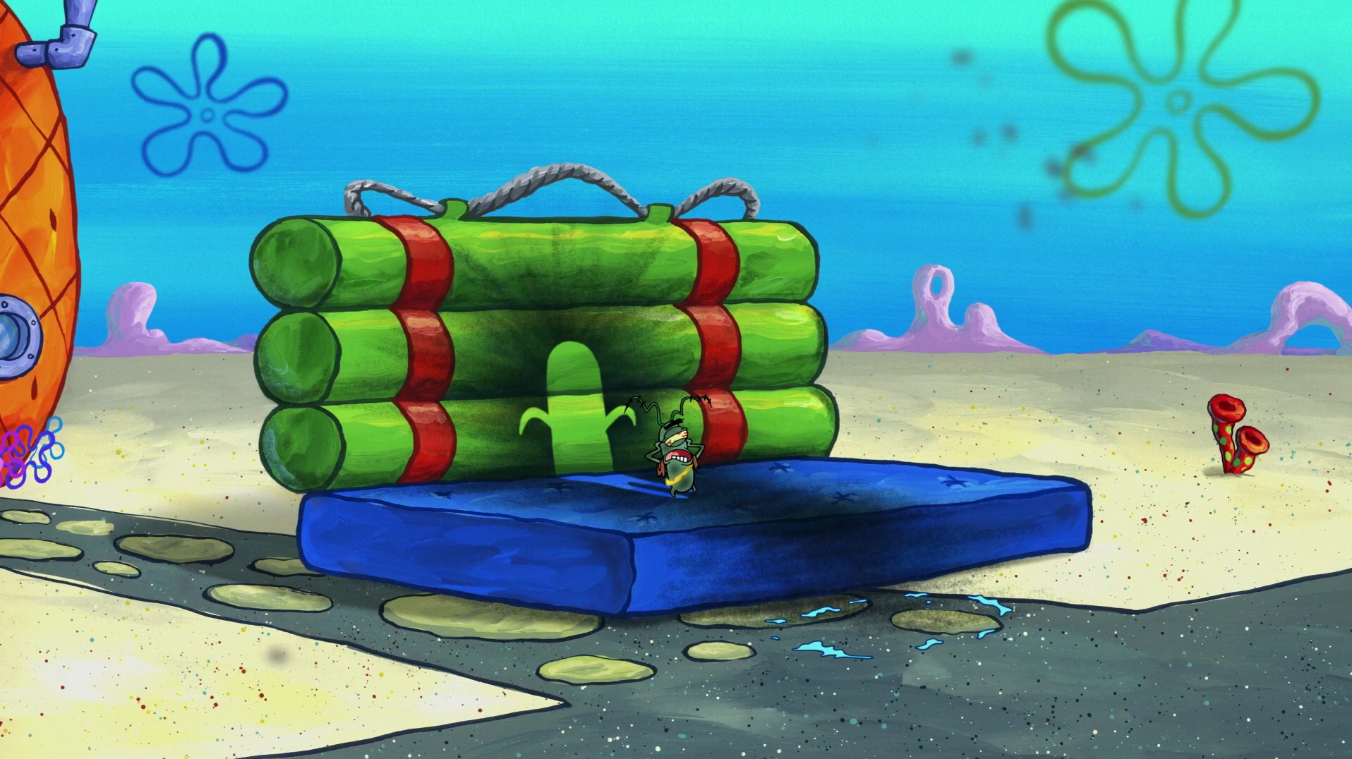 SpongeBuddy Mania - SpongeBob Episode - Pineapple Invasion