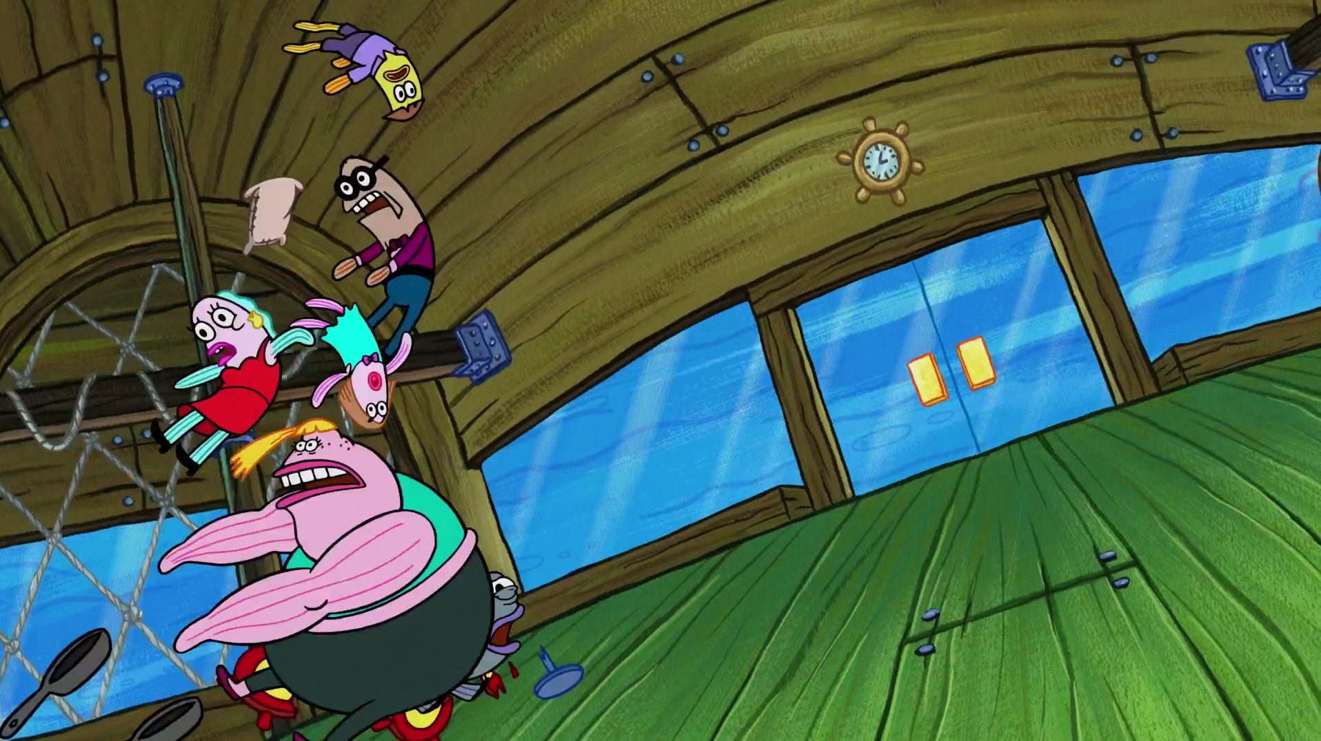 SpongeBuddy Mania - SpongeBob Episode - Mutiny on the Krusty