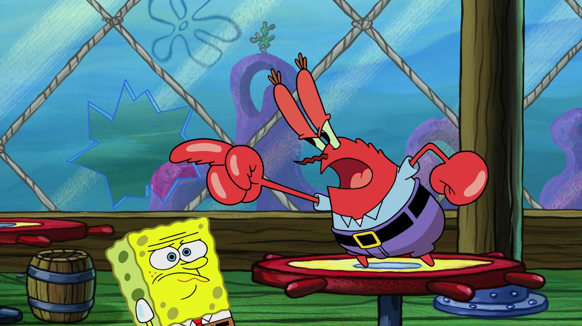 SpongeBuddy Mania - SpongeBob Episode - Mutiny on the Krusty