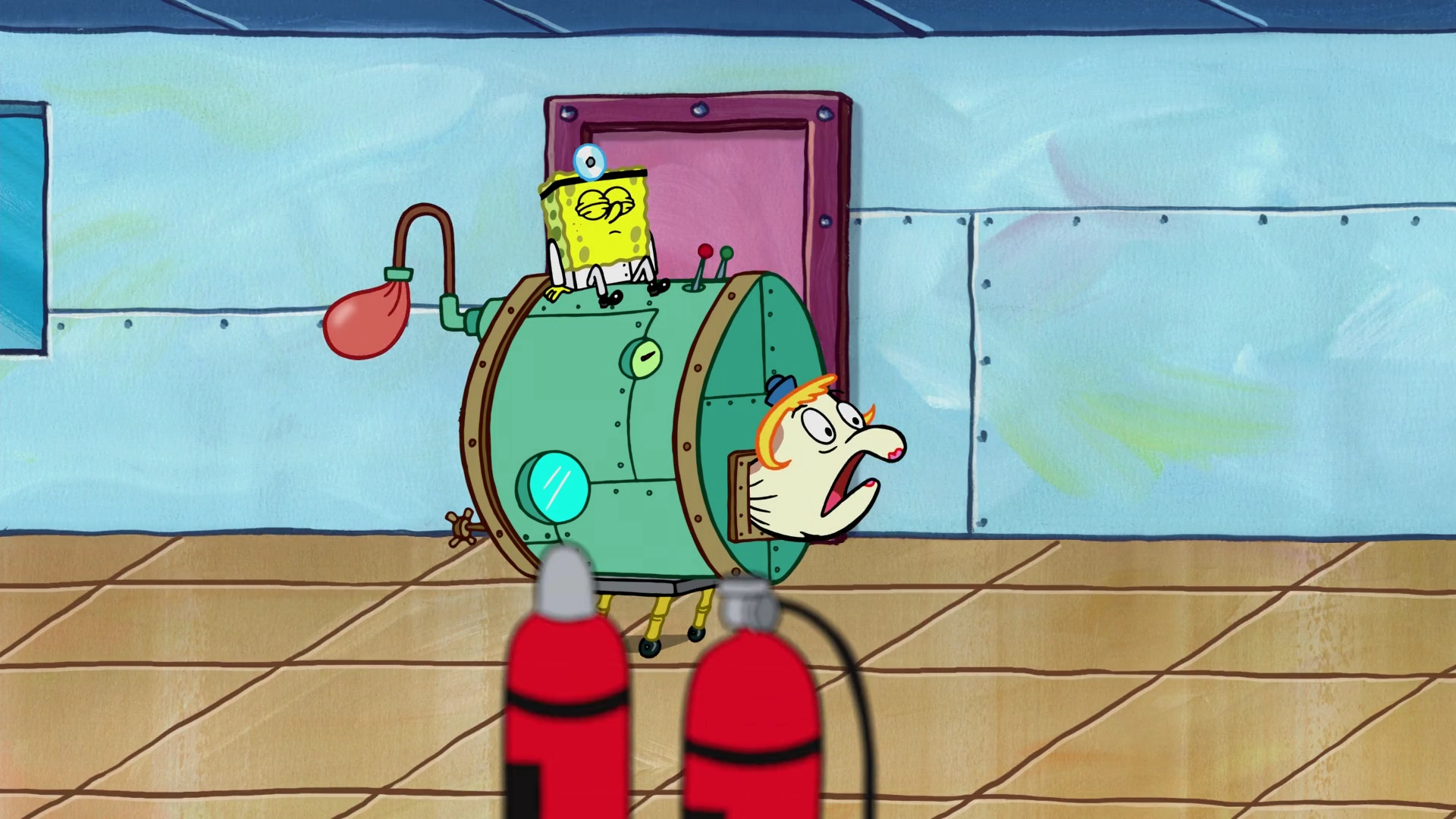 SpongeBuddy Mania - SpongeBob Episode - Code Yellow