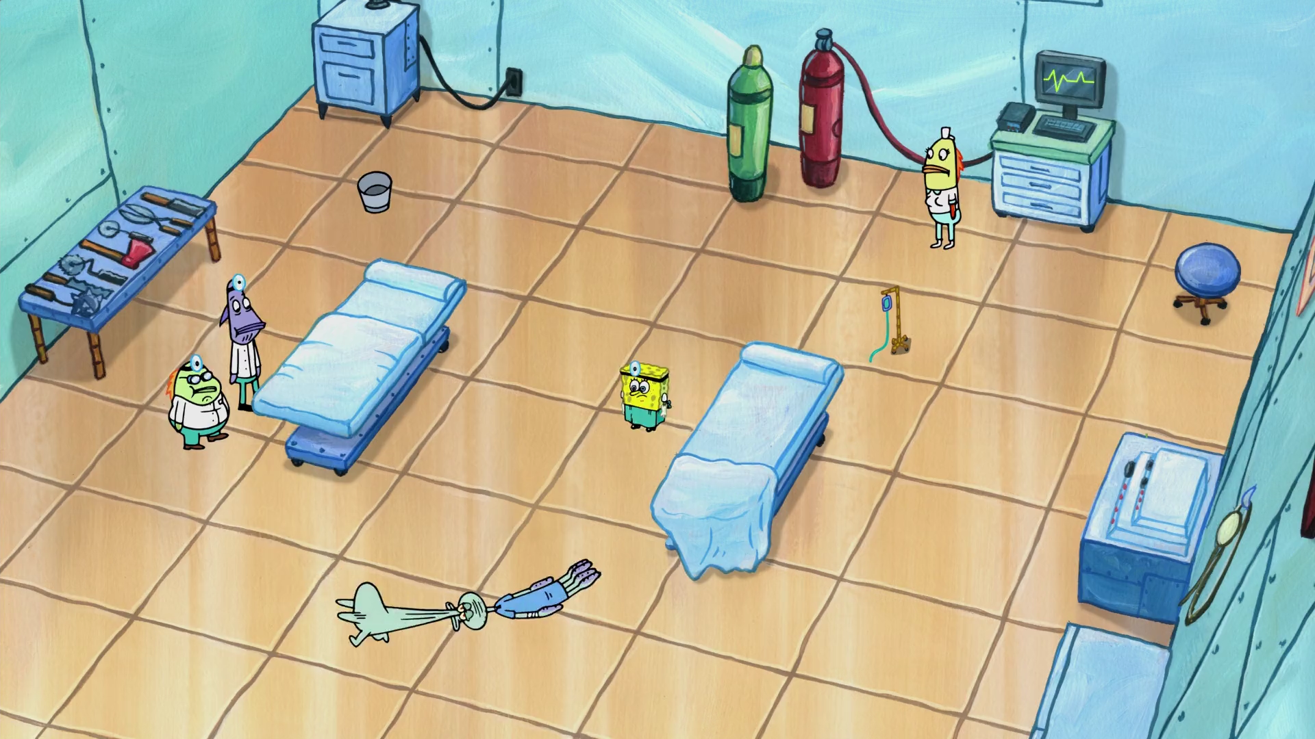 SpongeBuddy Mania - SpongeBob Episode - Code Yellow