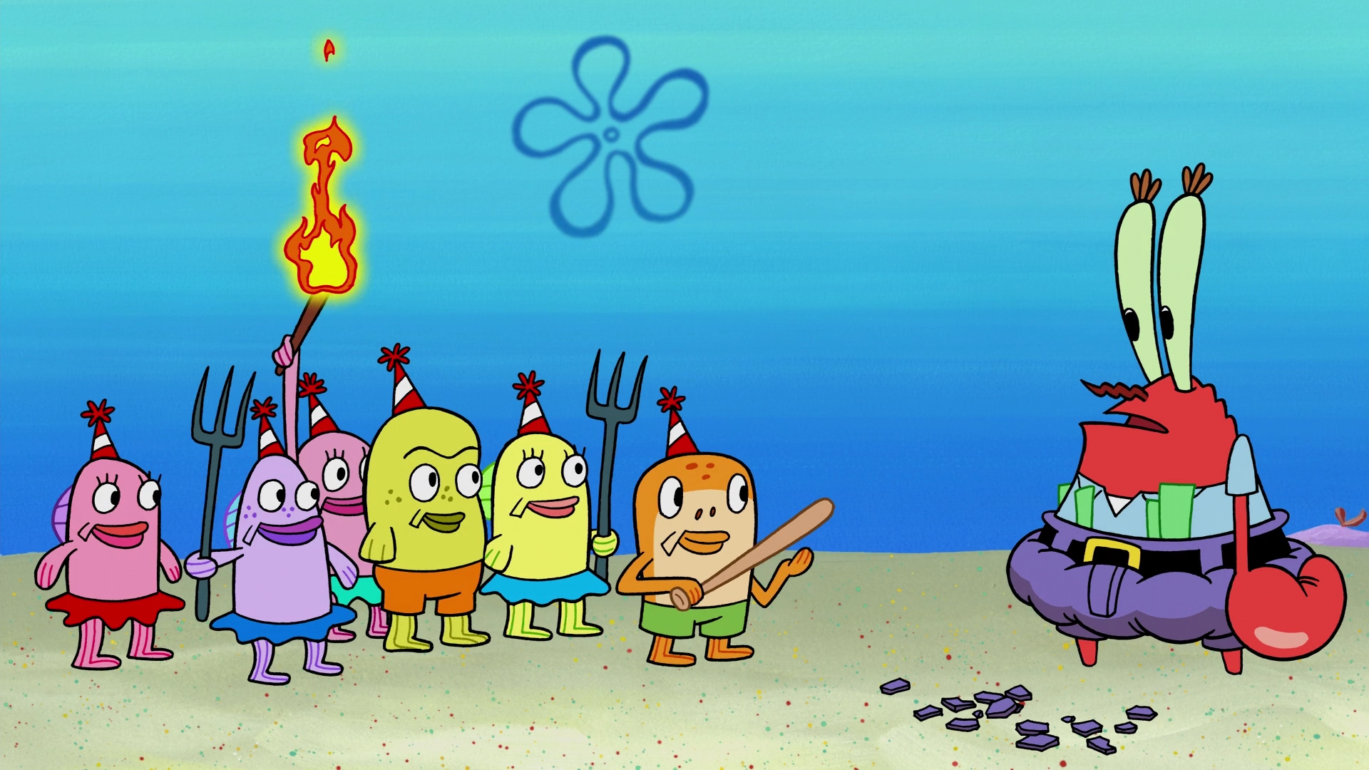 SpongeBuddy Mania - SpongeBob Episode - Krusty Katering