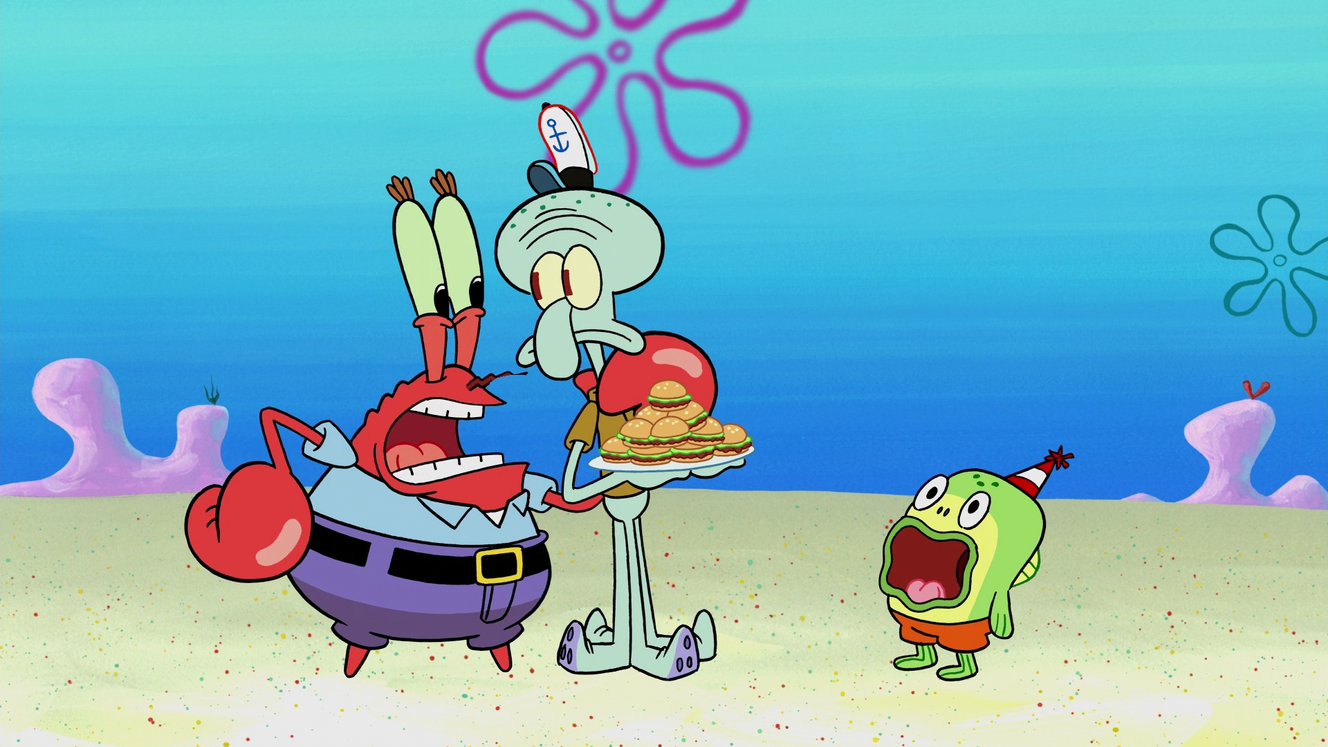 SpongeBuddy Mania - SpongeBob Episode - Krusty Katering