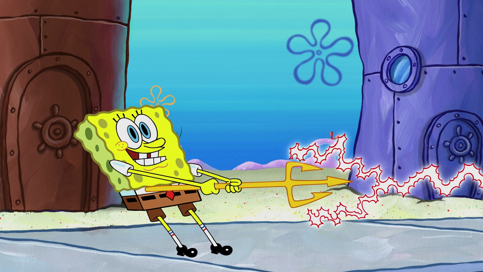 SpongeBuddy Mania - SpongeBob Episode - Trident Trouble