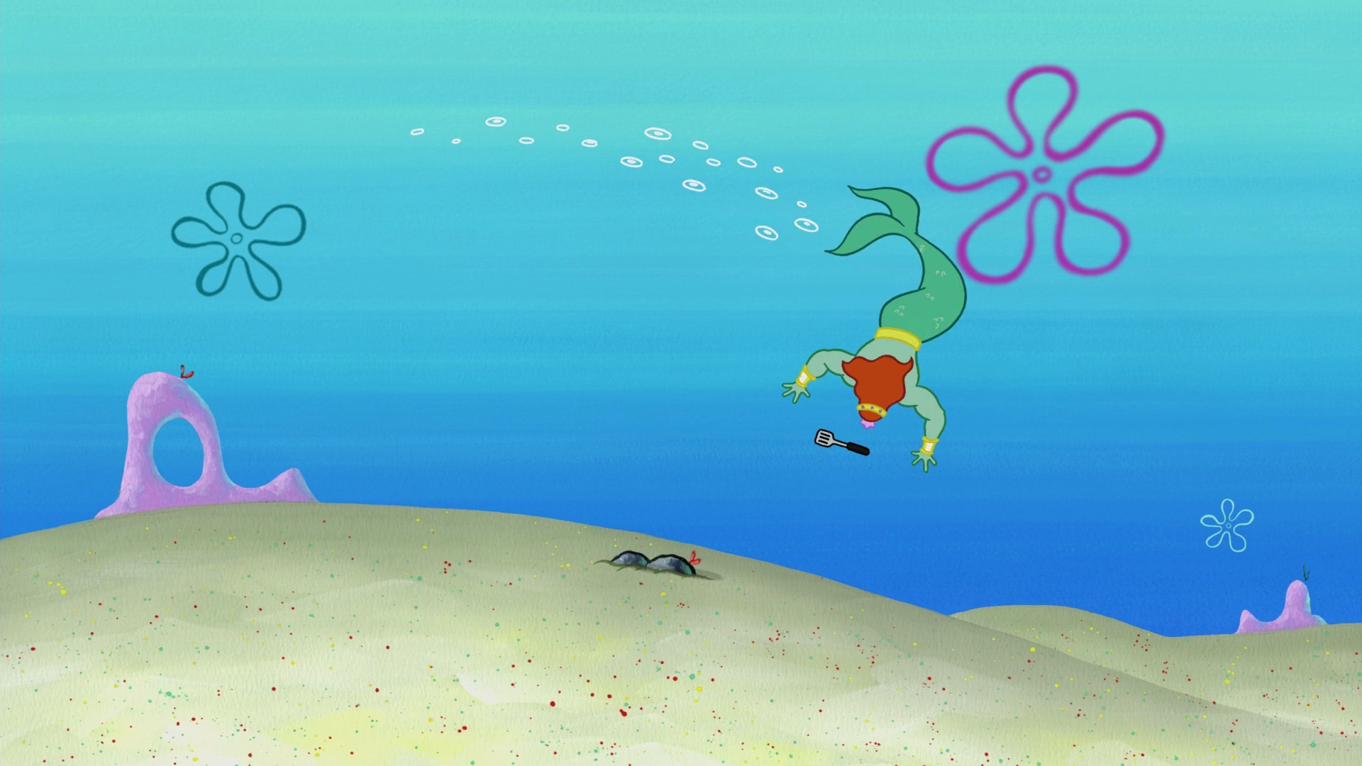 SpongeBuddy Mania - SpongeBob Episode - Trident Trouble