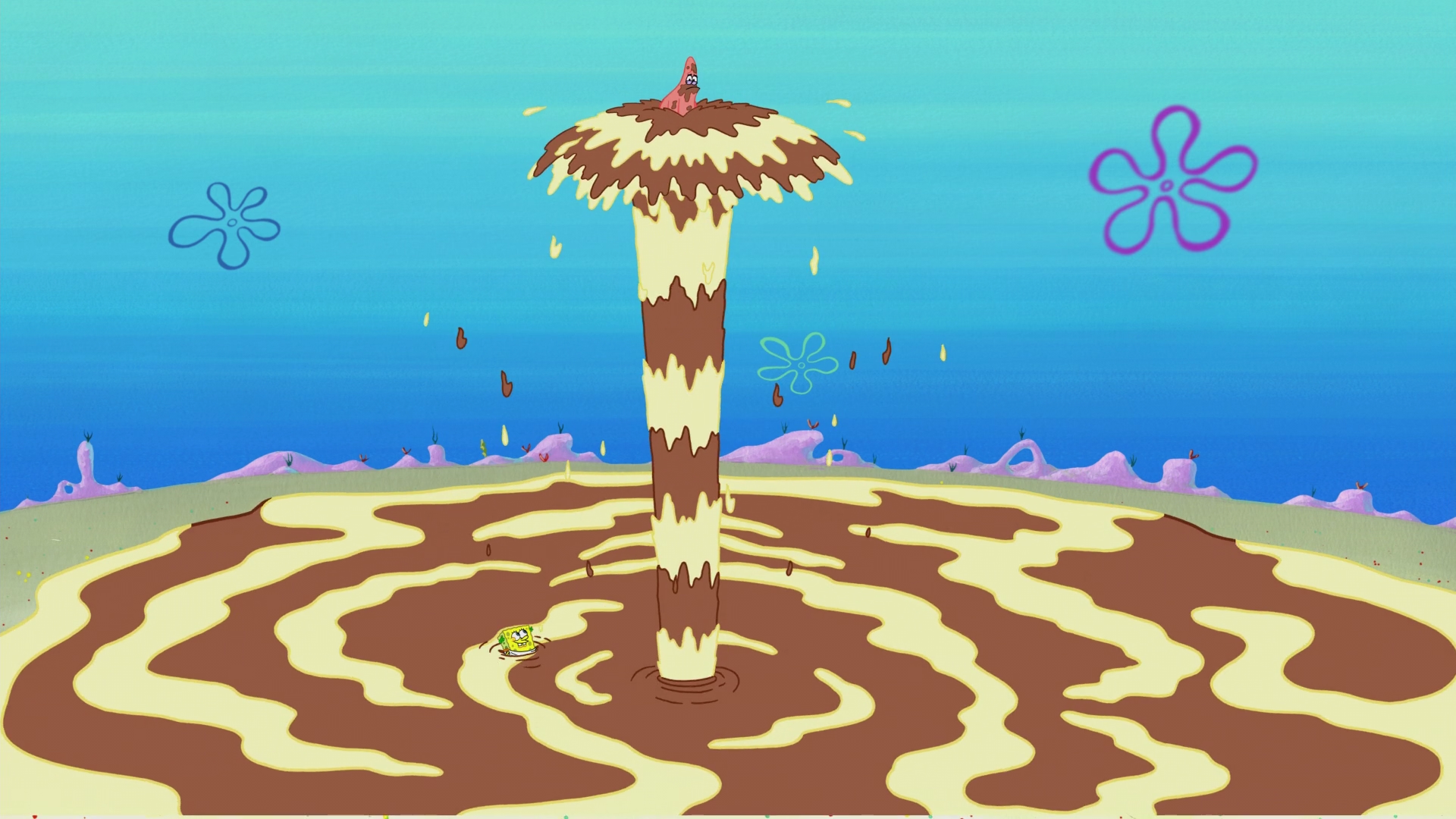 SpongeBuddy Mania - SpongeBob Episode - Trident Trouble