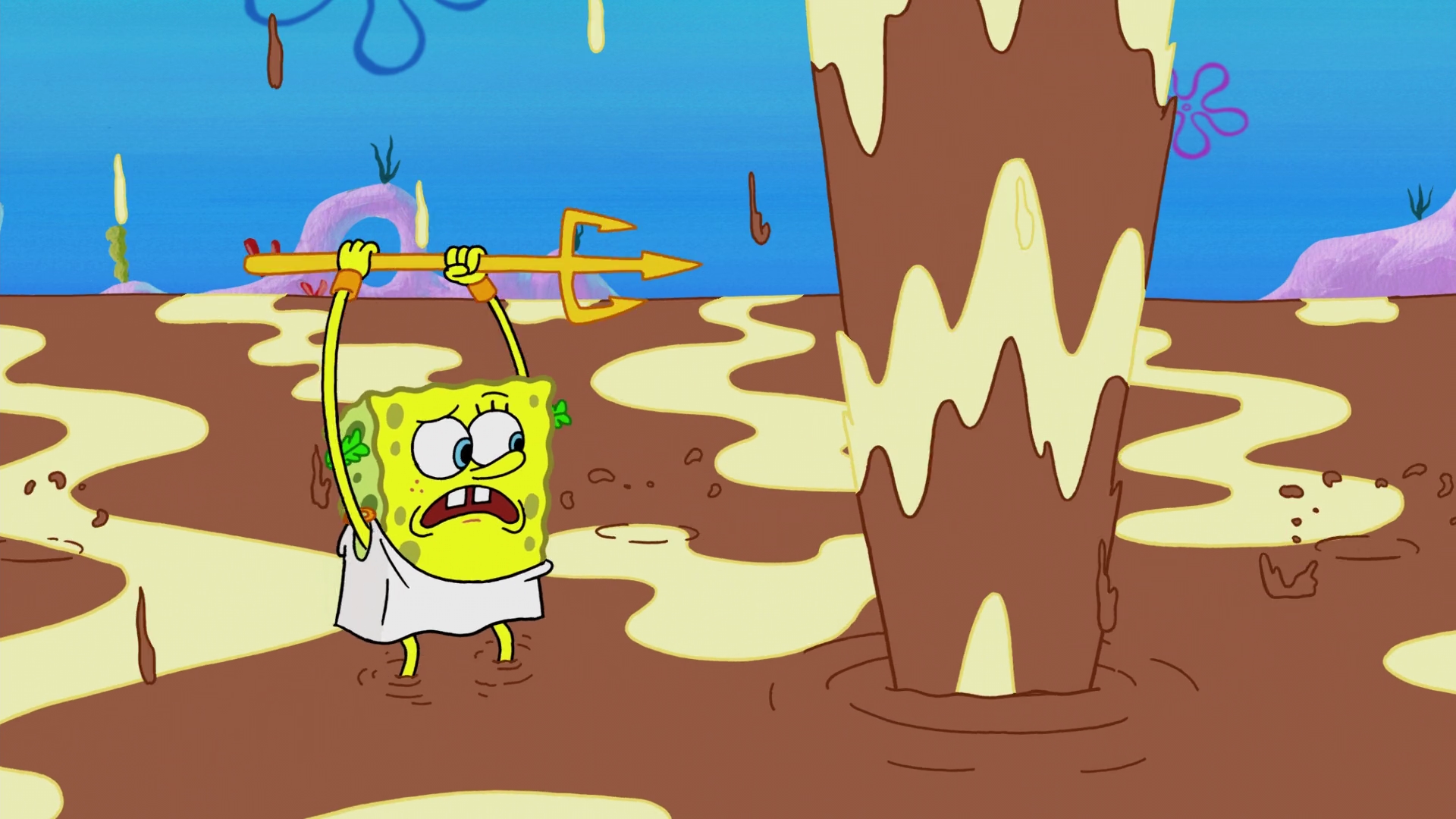 SpongeBuddy Mania - SpongeBob Episode - Trident Trouble