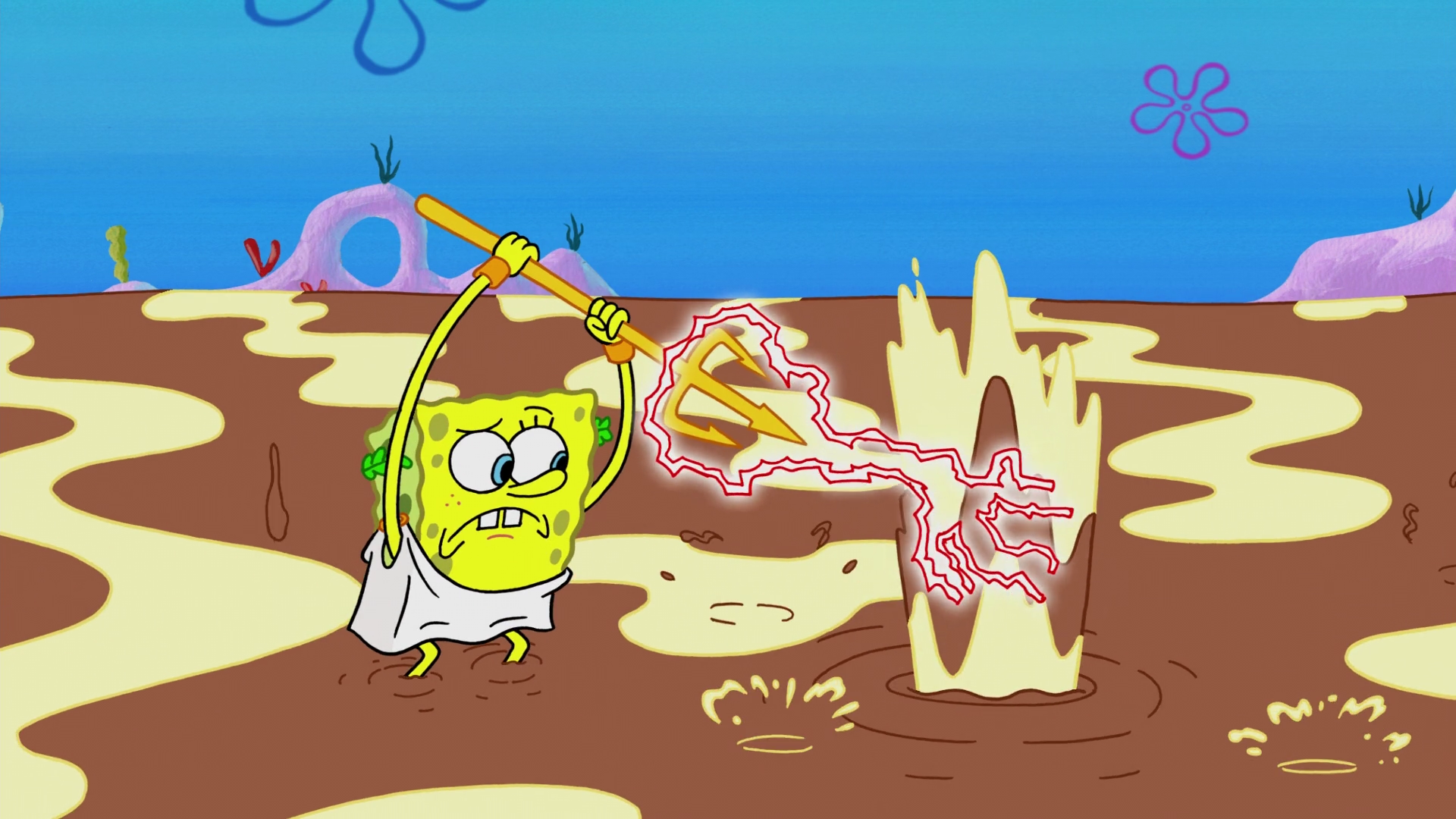 SpongeBuddy Mania - SpongeBob Episode - Trident Trouble