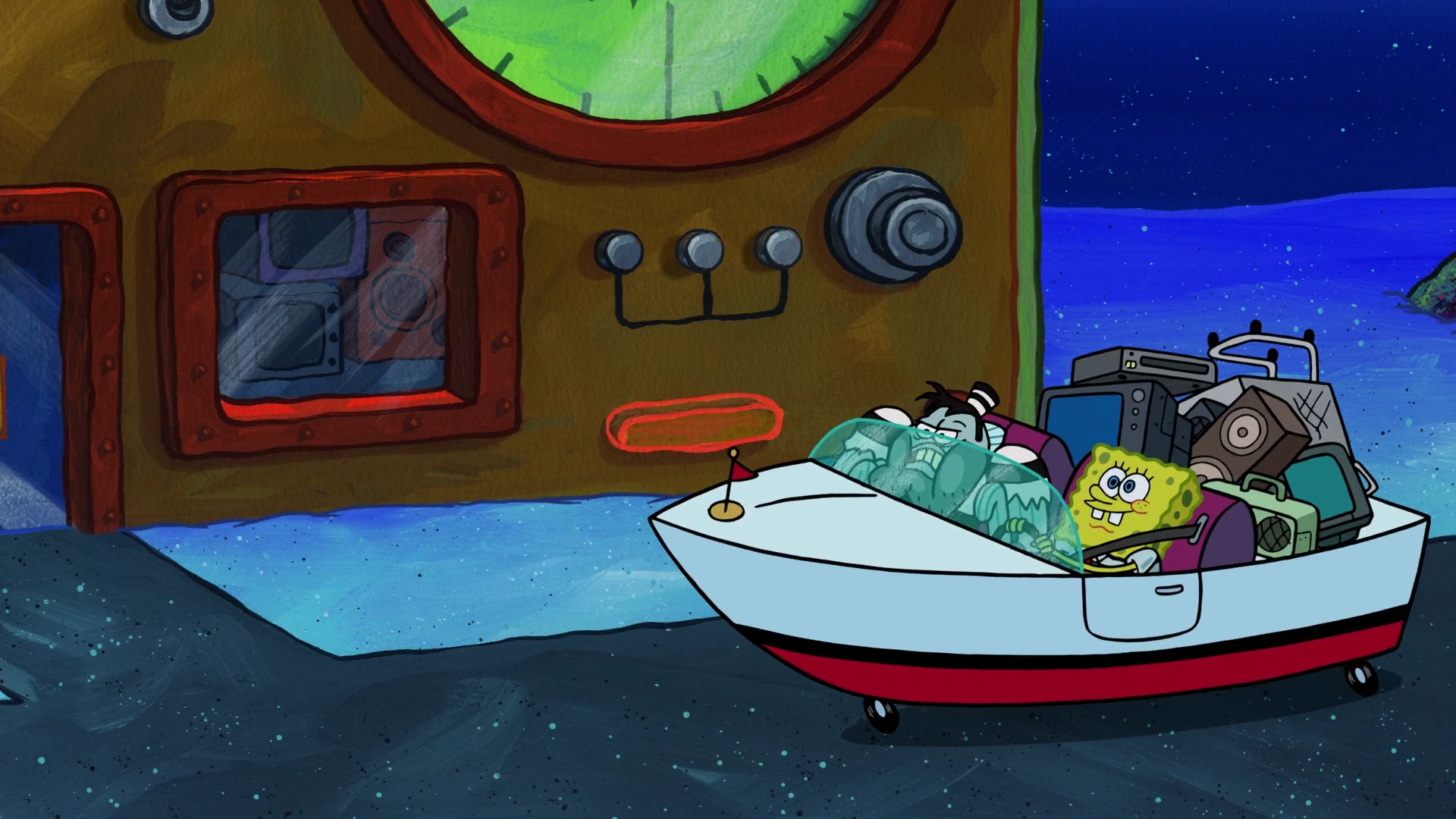 SpongeBuddy Mania - SpongeBob Episode - The Getaway