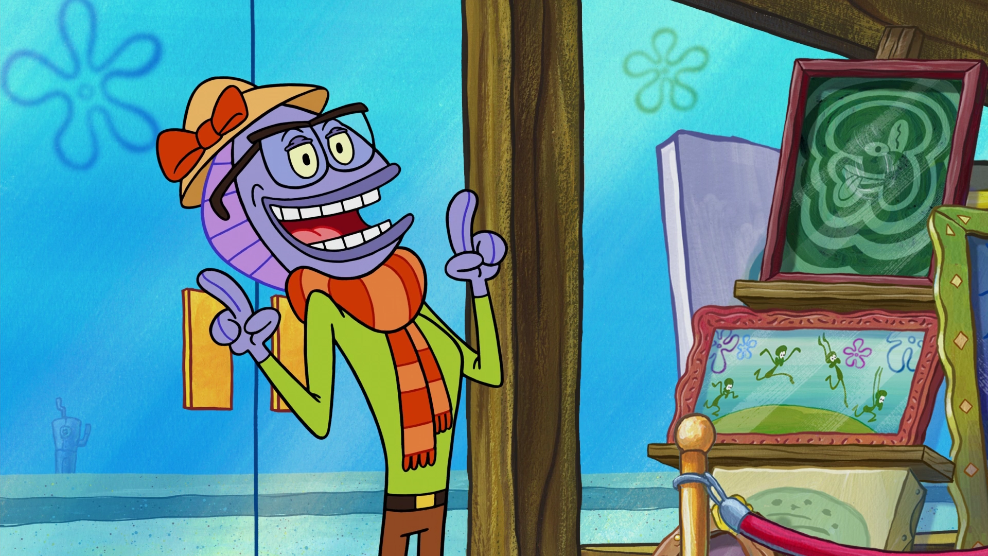 SpongeBuddy Mania - SpongeBob Episode - Out of the Picture