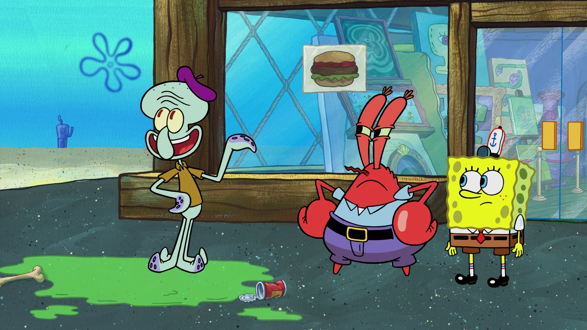 SpongeBuddy Mania - SpongeBob Episode - Out of the Picture