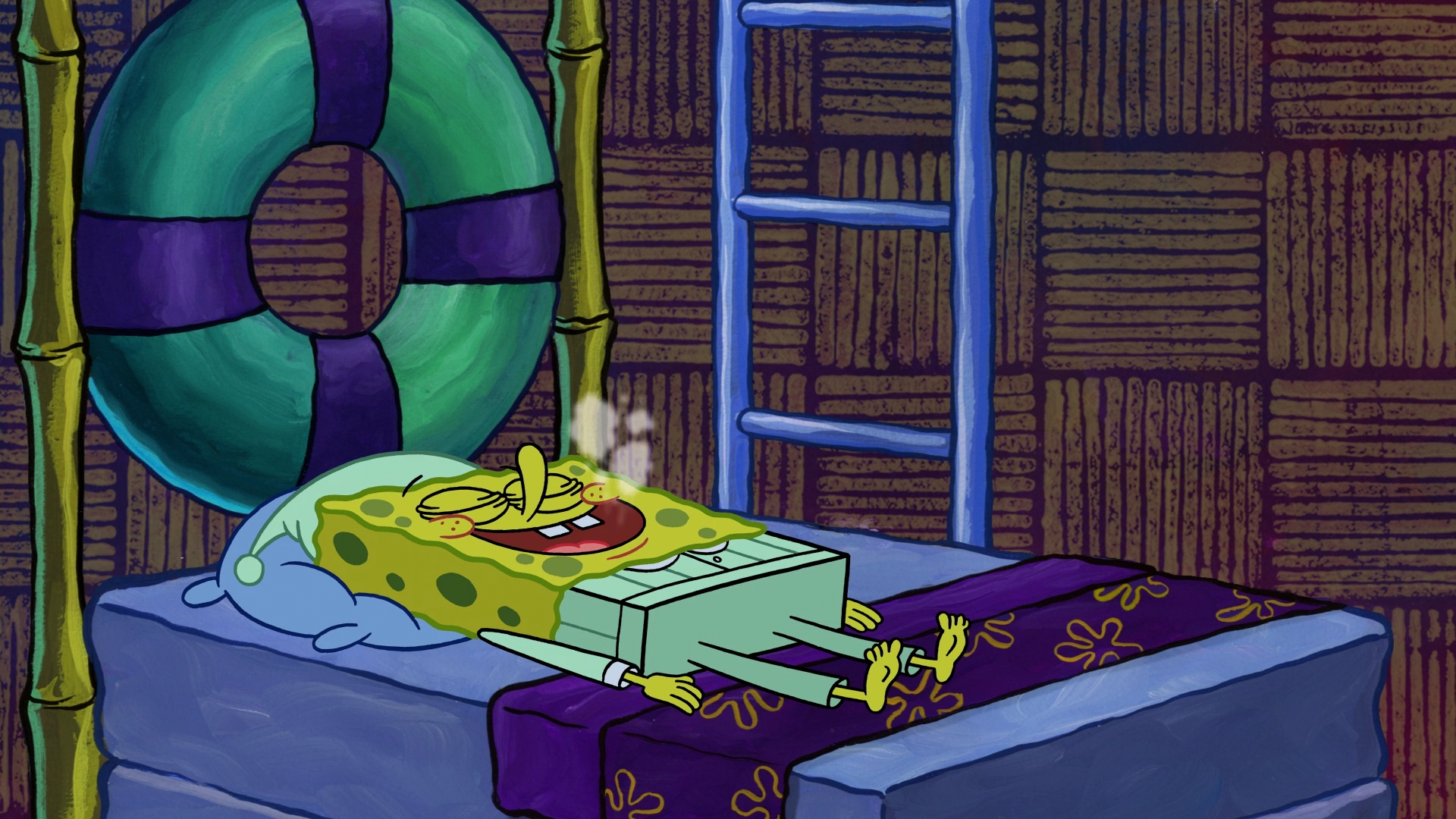 SpongeBuddy Mania - SpongeBob Episode - Don't Wake Patrick