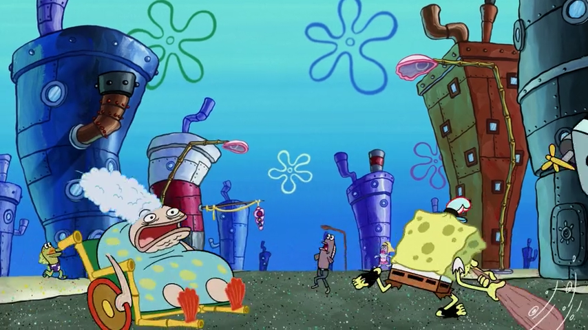 SpongeBuddy Mania - SpongeBob Episode - Cave Dwelling Sponge