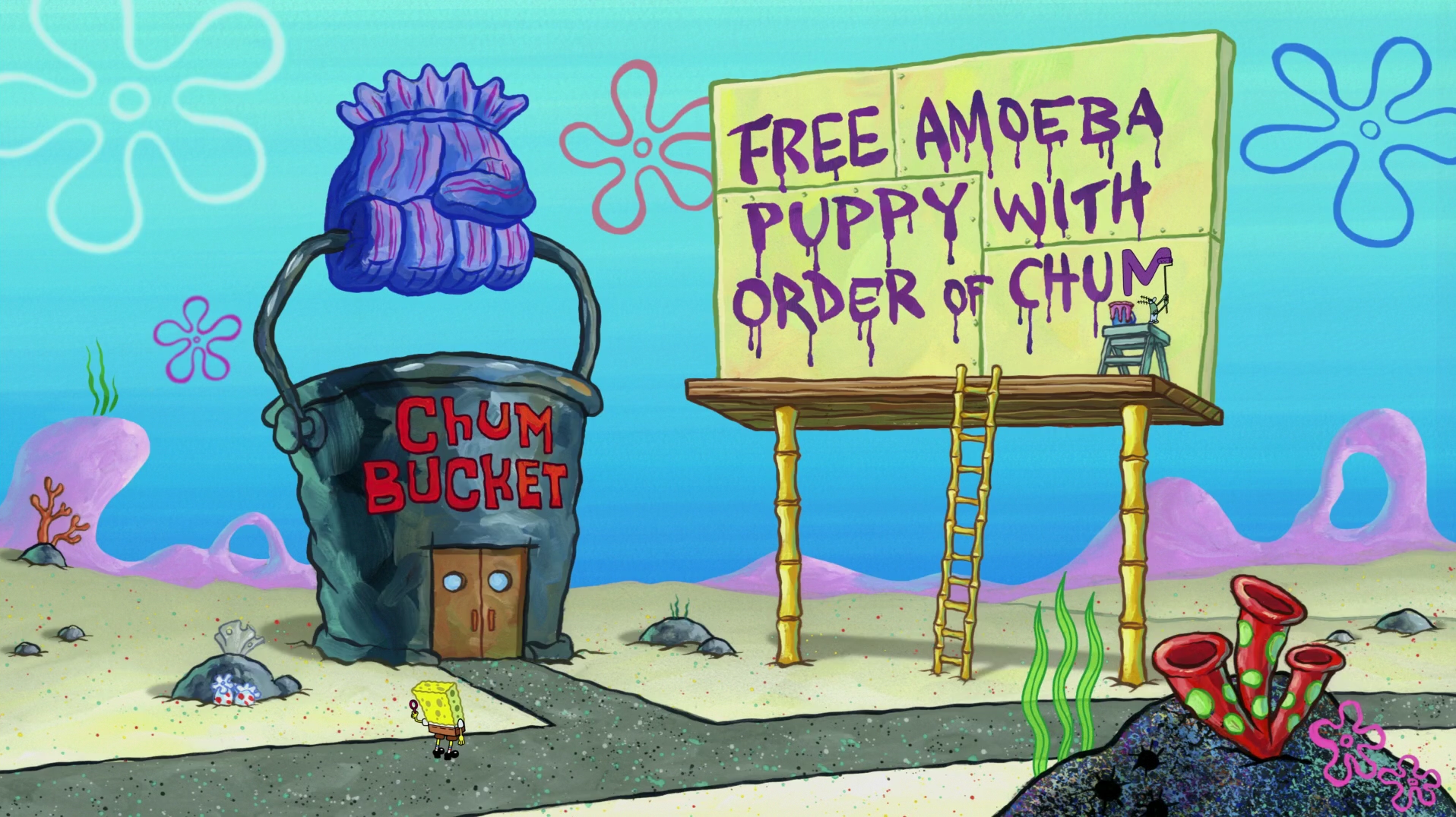 SpongeBuddy Mania - SpongeBob Episode - Spot Returns