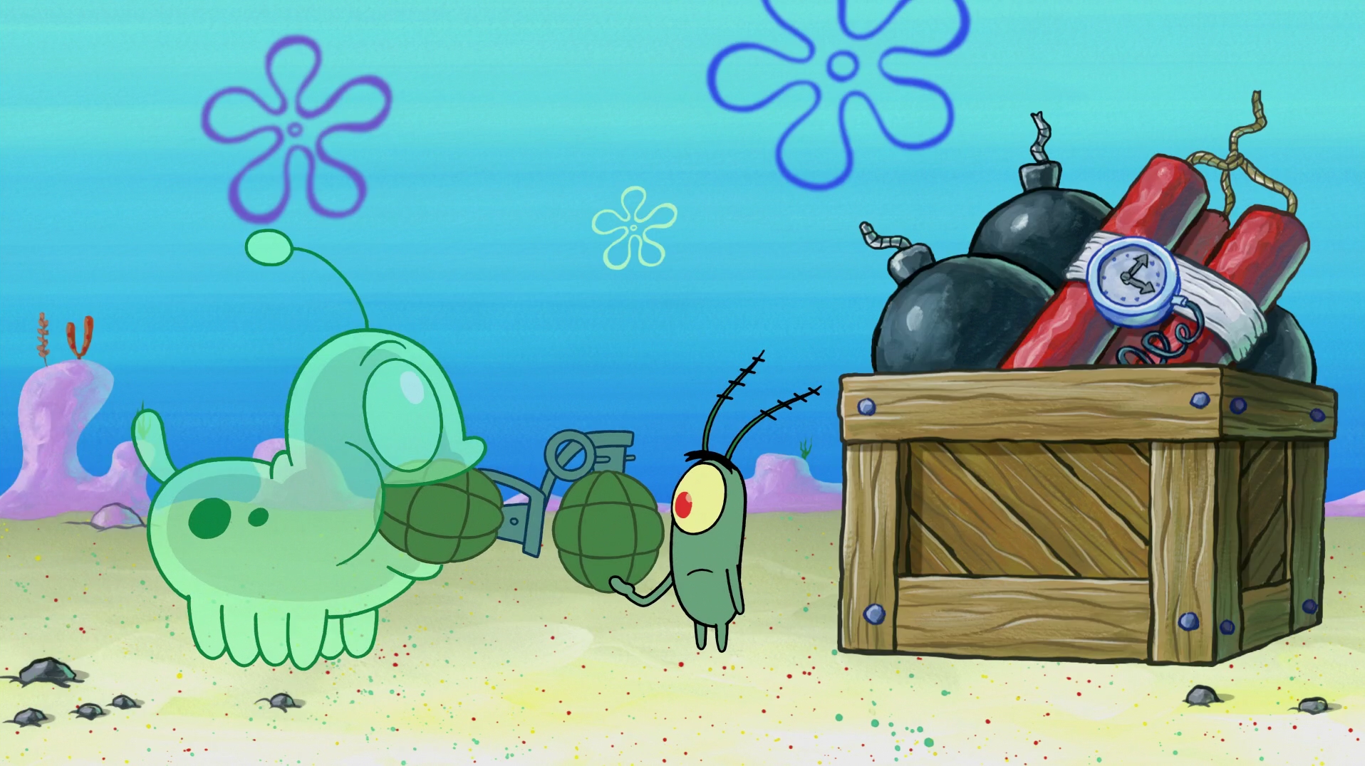 SpongeBuddy Mania - SpongeBob Episode - Spot Returns