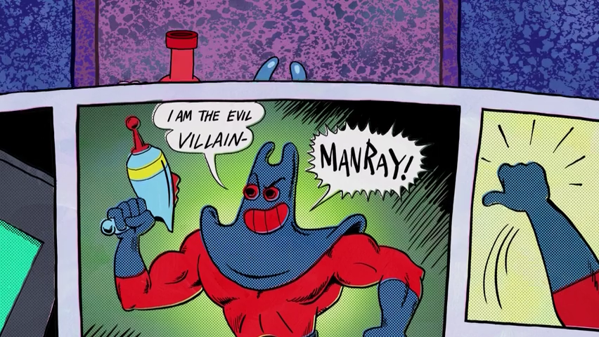 SpongeBuddy Mania - SpongeBob Episode - Man Ray Returns