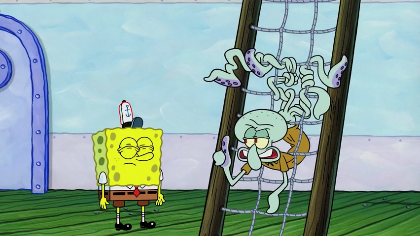 SpongeBuddy Mania - SpongeBob Episode - Larry the Floor Manager