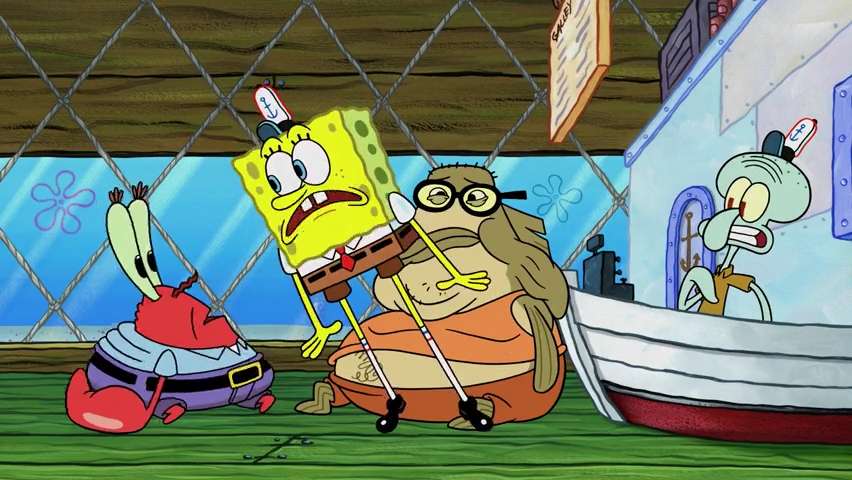 SpongeBuddy Mania - SpongeBob Episode - Larry the Floor Manager