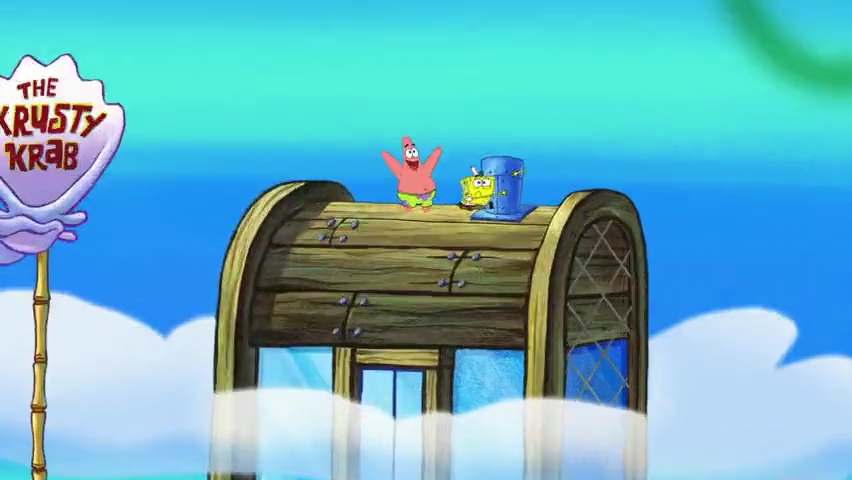 SpongeBuddy Mania - SpongeBob Episode - Stuck on the Roof