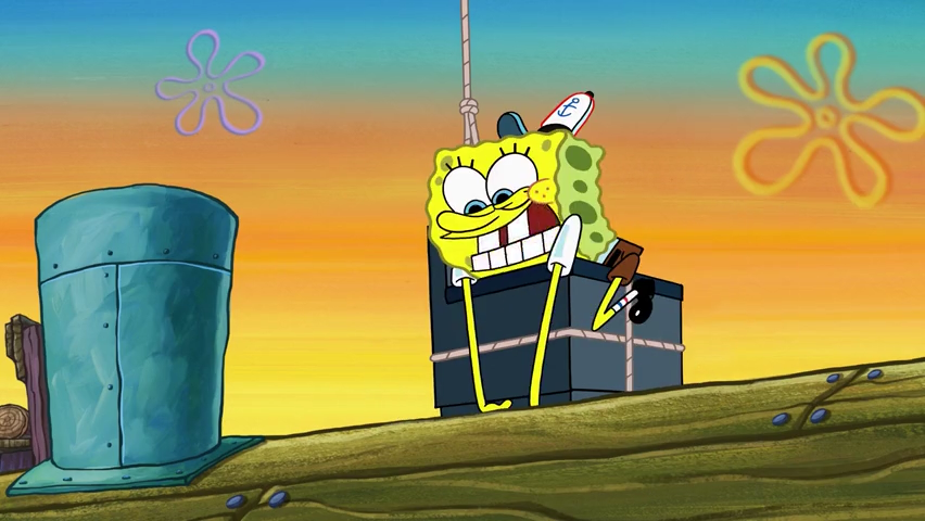SpongeBuddy Mania - SpongeBob Episode - Stuck on the Roof