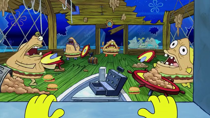 SpongeBuddy Mania - SpongeBob Episode - Krabby Patty Creature Feature