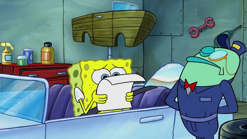 SpongeBuddy Mania - SpongeBob Episode - Drive Happy