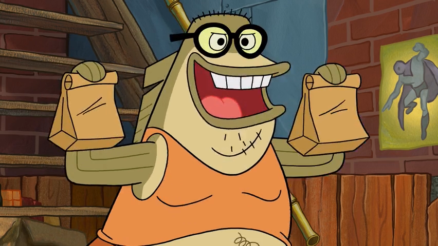 SpongeBuddy Mania - SpongeBob Episode - Moving Bubble Bass