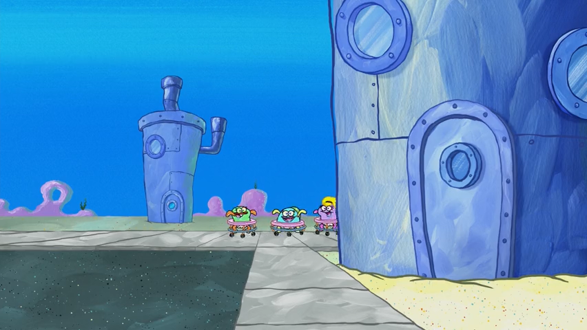 SpongeBuddy Mania - SpongeBob Episode - Moving Bubble Bass