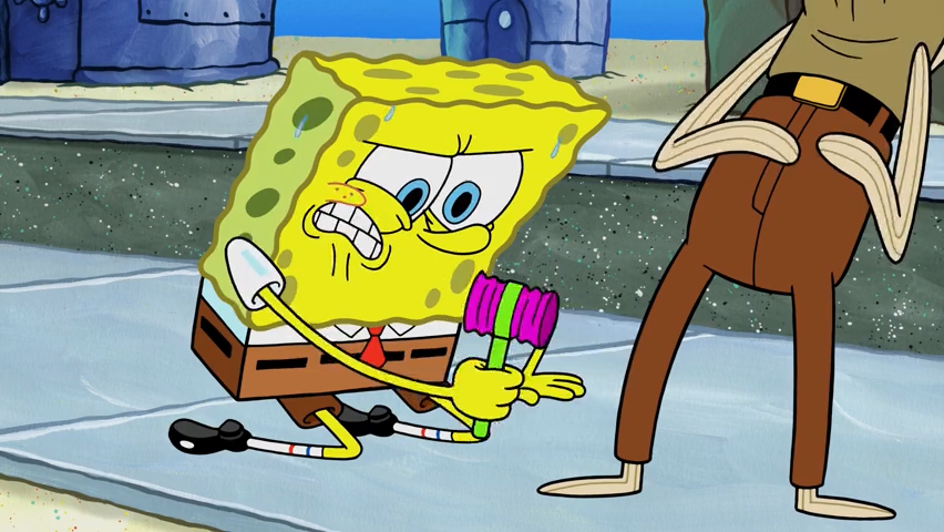 SpongeBuddy Mania - SpongeBob Episode - My Leg!