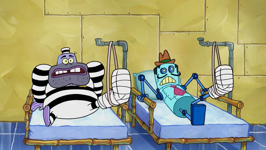 SpongeBuddy Mania - SpongeBob Episode - My Leg!