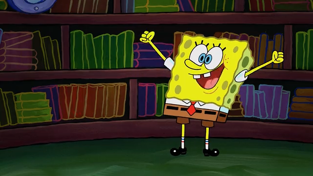 SpongeBuddy Mania - SpongeBob Episode - Library Cards