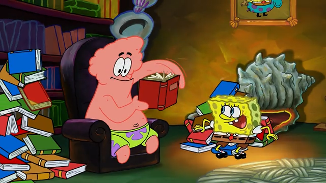 SpongeBuddy Mania - SpongeBob Episode - Library Cards