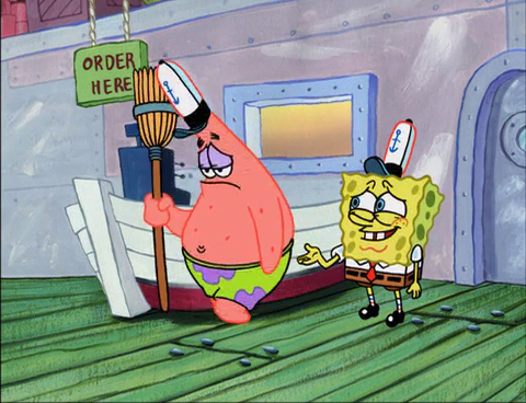 SpongeBuddy Mania - SpongeBob Episode - Big Pink Loser