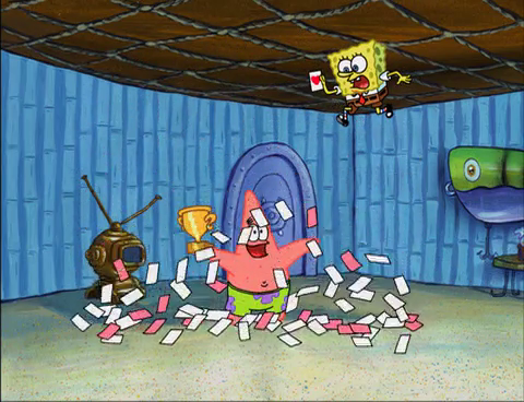 SpongeBuddy Mania - SpongeBob Episode - Big Pink Loser