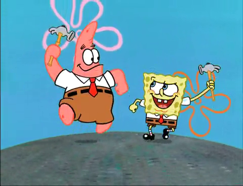 SpongeBuddy Mania - SpongeBob Episode - Big Pink Loser