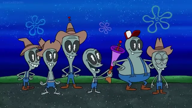 SpongeBuddy Mania - SpongeBob Characters - Aliens
