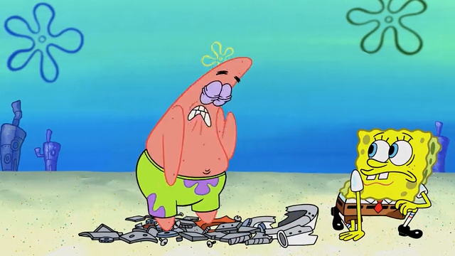 SpongeBuddy Mania - SpongeBob Episode - Broken Alarm