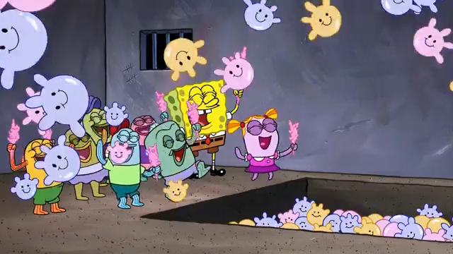 SpongeBuddy Mania - SpongeBob Episode - Escape from Beneath Glove World